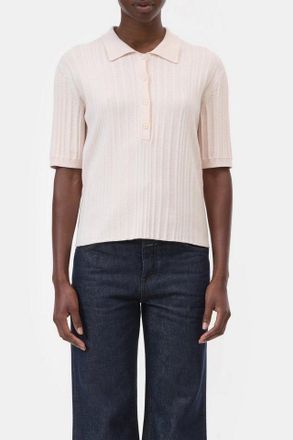 Closed Strickpullover Short sleeve polo