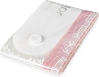 Compactor ASPISPACE Vakuum-Kompressionsbeutel XL (80x130 cm) - Wiederverwendbar bis zu 100 Mal, Transparent