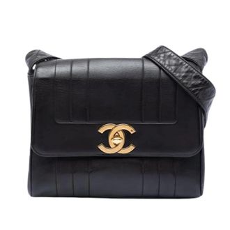 Chanel Pre-owned Quilted Flap Crossbody Bag - - Pre-owned - Damen - Schwarzk - ONE SIZE