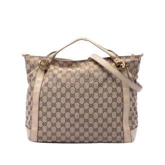 Gucci Pre-owned Miss GG Satchel - Femme - Pre-owned - Beige - Taille: ONE Size