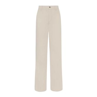 Kiton Jean Denim Tailored - Femme - Jeans - Beige - Taille: 38 FR