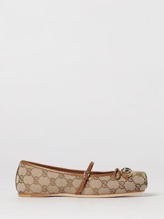 Gucci Ballerine GUCCI Femme couleur Beige
