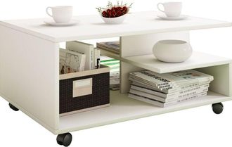 ebuy24 Ebuy24 - Mise à disposition et bon de réduction Stango Mesures environ h. 41 x l. 80 x p. 50 cm Blanc