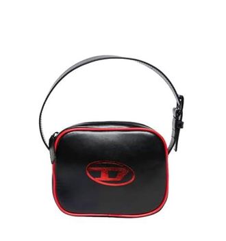 Diesel Sac &agrave; main Willow noir pour femme avec logo UNI, Noir, Borsa mini a mano 12x17x3,5cm primavera estate