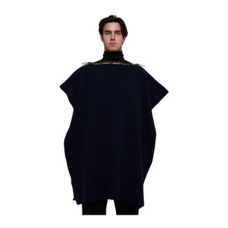 A.P.C. Wollponcho - - Jackets - Herren - Blau - ONE SIZE