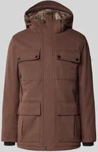 Tom Tailor Regular Fit Parka mit Webpelz-Kapuzenfutter