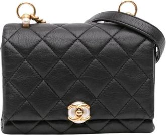 Chanel Pre-owned Quilted Crossbody Bag - - Pre-owned - Damen - Schwarzk - ONE SIZE