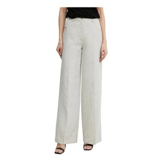 Forte_Forte Meine Hose - - Trousers - Damen - Beige - L