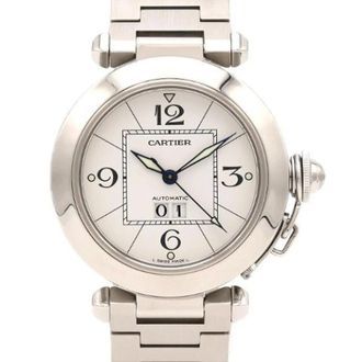 Cartier Pre-owned Acier inoxydable montres - Femme - Pre-owned - Blanc - Taille: ONE Size