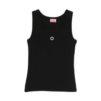 Kenzo Logo Patch Tank Top - - Tops - Damen - Schwarzk - L