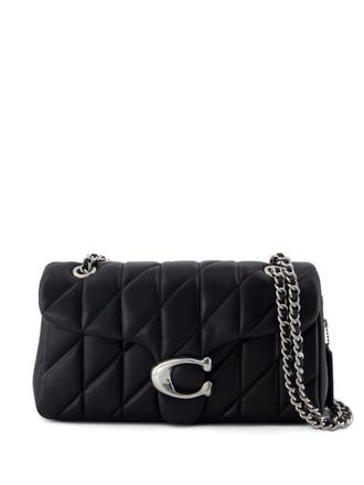 Coach sac port&eacute; &eacute;paule Tabby - Noir