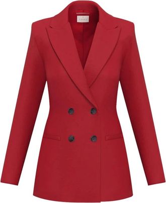 Marella Femme, Vestes, Rouge, Taille: 38 FR Veste Emme