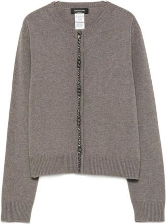Fabiana Filippi Damen, Strickwaren, Braun, XSGr&ouml;&szlig;e