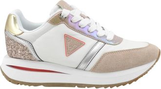 Guess Femme, Chaussures, Blanc, Taille: 38 EU Baskets