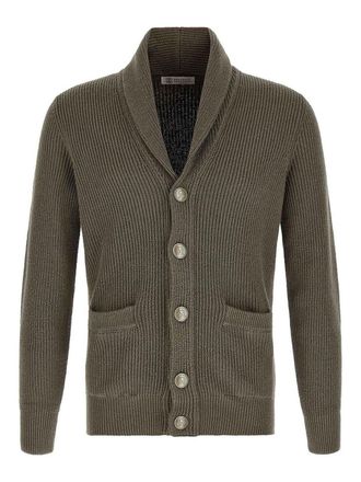 Brunello Cucinelli Cardigan - Vert