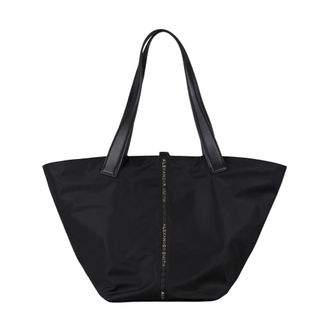Alexander Smith Lauren Large Handtasche mit schwarzem Nylon-Schultergurt - - Bags - Damen - Schwarzk - ONE SIZE