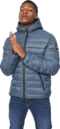 Crosshatch Gattering Jacke für Herren (Jeansblau)