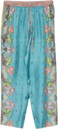 Pierre-Louis Mascia Femme, Pantalons, Bleu, Taille: 40 FR Aloe Pantalons