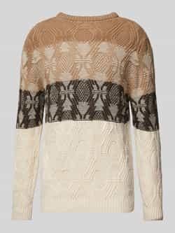 Ragman Strickpullover mit Label-Detail