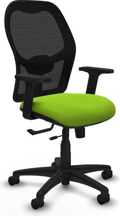 Piqueras y Crespo Liegestuhl aus Pc mit 2D-Armlehnen, h&ouml;henverstellbare Lendenwirbelst&uuml;tze, ausgestattet mit Syncro/Traslack und Schneideschaum, mit 50 mm Nylonrollen, 