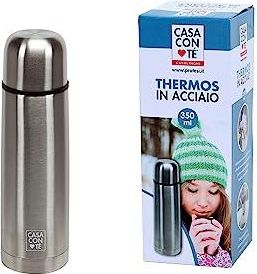Pratesi THERMOS 350ML. CASACONTE-Stahl, Edelstahl, Multicolor, one size