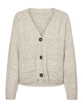 Vero Moda VMBOOM LS V-Neck Button Cardigan GA NOOS
