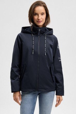 soccx Outdoorjacke mit verstellbarem Gummizug im Saum