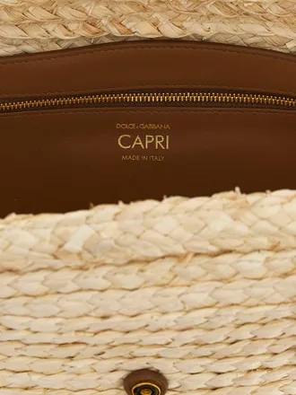 Dolce & Gabbana Capri Shoulder Bag - Beige