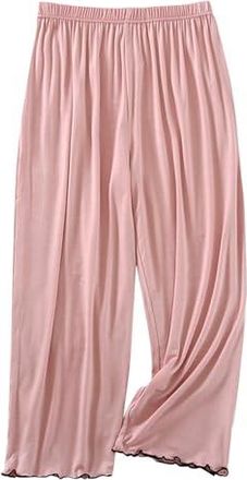 Generic Long pantalon de pyjama femme modal : pantalon de pyjama femmes grandes tailles pantalon de pyjama doux pantalon maison jambe large pantalon de yoga r