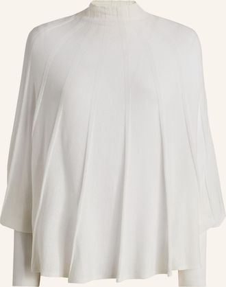 High High Strickpullover Up-Date weiss