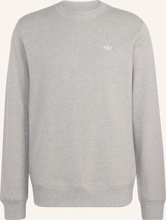 adidas Originals Adidas Originals Trefoil Essentials Crew French Terry Sweatshirt grau
