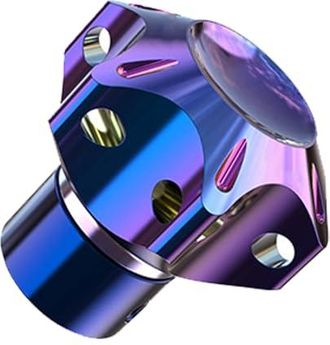 Generico Head Cap - Aluminium Alloy, Standard Size Lock Tip Cover Key Protector | Motorcycle Key Head Cover, Stylish Keys Cap for Home Keys, Easy Installation,