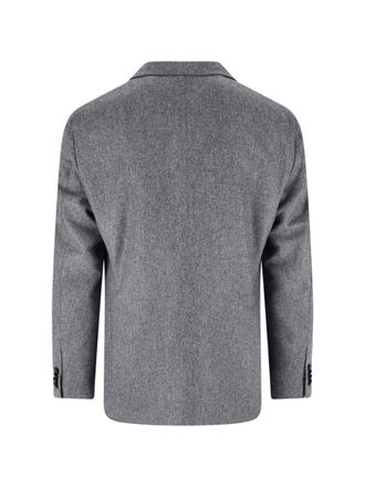 Caruso Mens Jackets Grey Wool