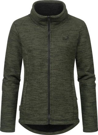 Ragwear Strickjacke Liram Melange Kuschelige &Uuml;bergangsjacke in Strick-Optik