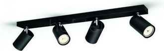 Philips hue spotlight kosipo 4 lights black 915005532301 5059430pn