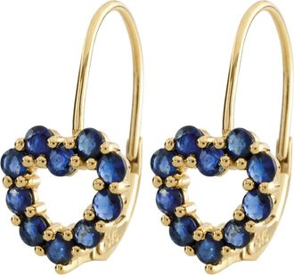 Edenly Ohrstecker Rosie - Saphir