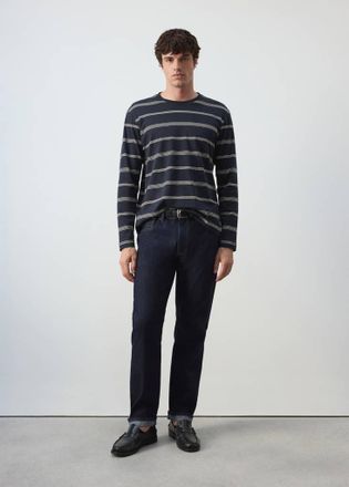 Mango Jean regular fit 100 % coton bleu - Homme - 38 - MANGO MAN