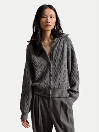 Polo Ralph Lauren Strickjacke 211B17757002 Dunkelgrau Relaxed Fit