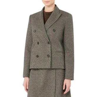Max Mara Veste - Femme - Vestes - Brun - Taille: 40 FR