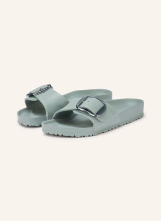 Birkenstock Pantoletten Madrid Big Buckle Eva blau
