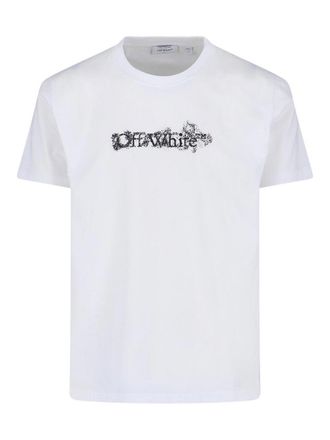 Off-white T-Shirt - Flower Skate
