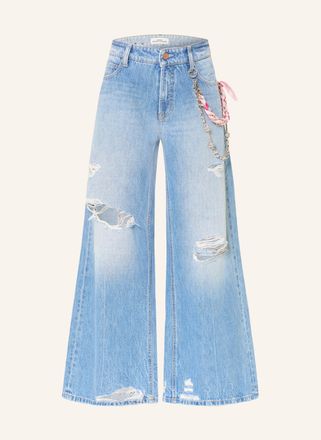 Cambio Cambio Wide Leg Jeans Palazzo blau