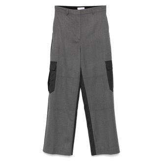 Stella McCartney Wool Straight-leg Trousers