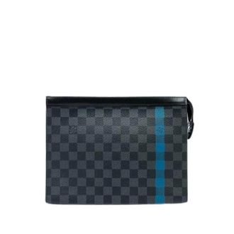 Louis Vuitton Pre-owned Stripe Pochette Voyage MM - - Pre-owned - Herren - Schwarzk - ONE SIZE