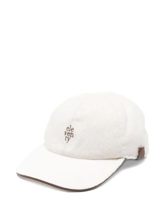 Eleventy casquette en laine - Blanc