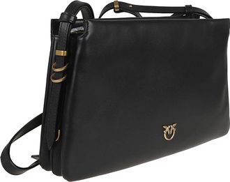 Pinko Pinko, Femme, Sacs, Noir, Taille: ONE Size Triplet Vitello Morbido Bag