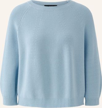 Oui Pullover blau