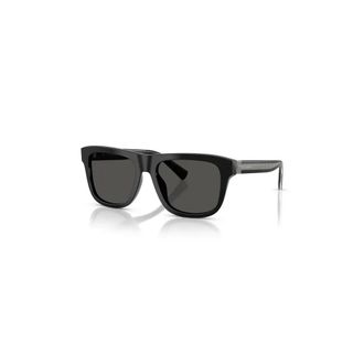 Dolce & Gabbana Lunettes de soleil carr&eacute;es en ac&eacute;tate - Homme - Accessoires - Noir - Taille: 55 MM