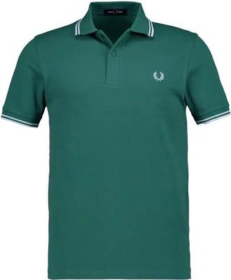 Fred Perry Herren Polo-Shirt gr&uuml;n