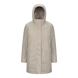 K-Way Sophie Soft Touch Marmotta - - Coats - Damen - Beige - XL